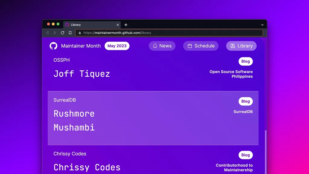 SurrealDB | Thank you GitHub for the feature!